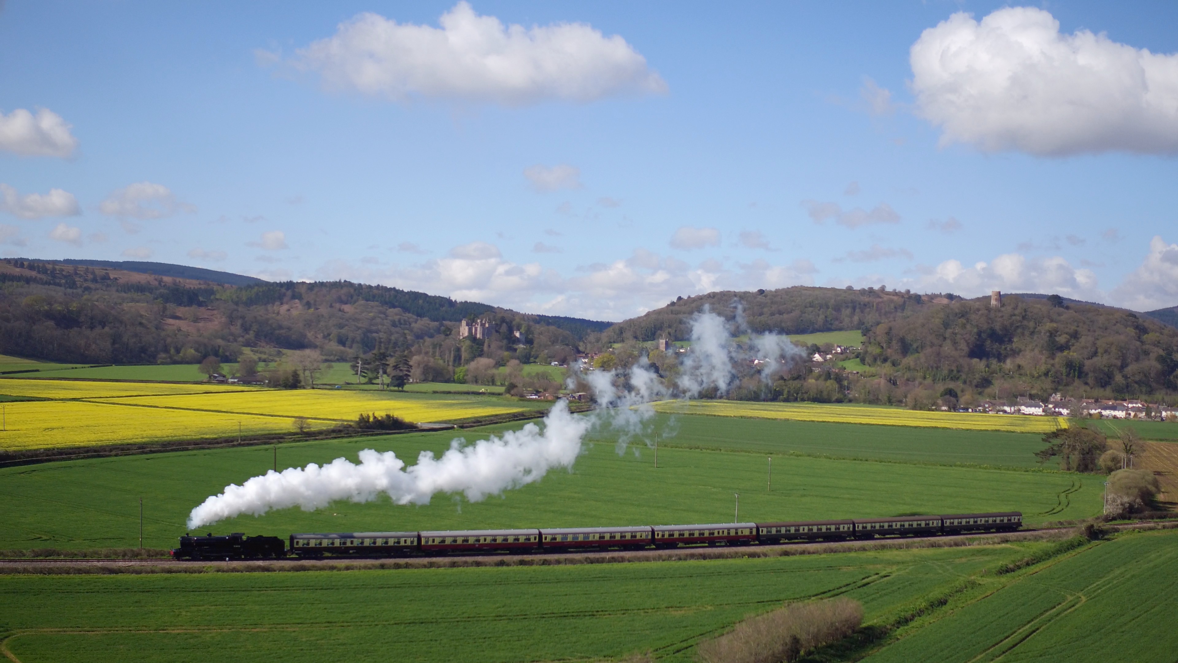 WSR train and Dunster Castle Julia Aimies Green Photography | Discover ...