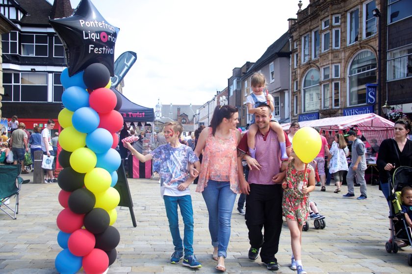 Re-discover liquorice in the bustling market town of Pontefract in West ...