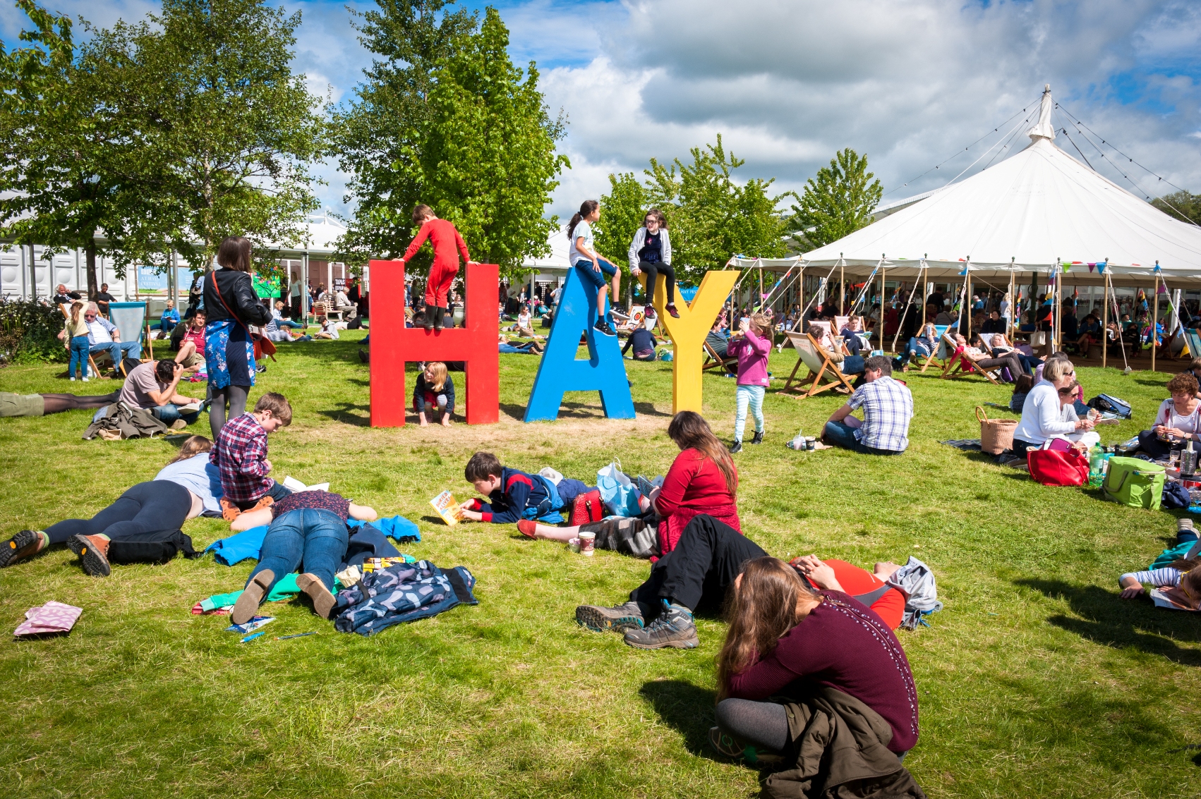 Hay Festival © Richard Downs | Discover Britain’s Towns